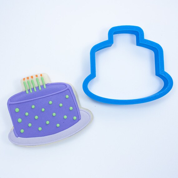 Birthday Cake Cookie Cutter | Party, Celebration, Happy, First, Mini ...