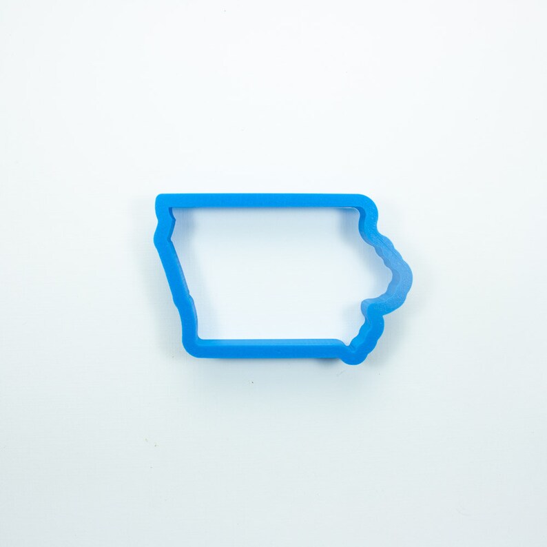 Iowa Cookie Cutter State Cookie Cutters State Shaped - Etsy