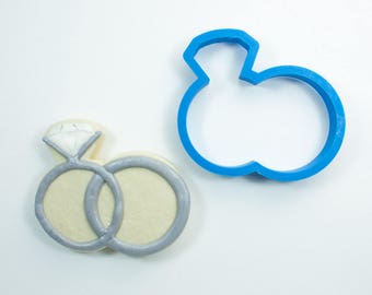 Wedding Ring Cookie Cutter - Etsy