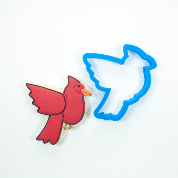 Cardinal Cookie Cutter | Bird Cookie Cutters | Animal Cookie Cutters ...
