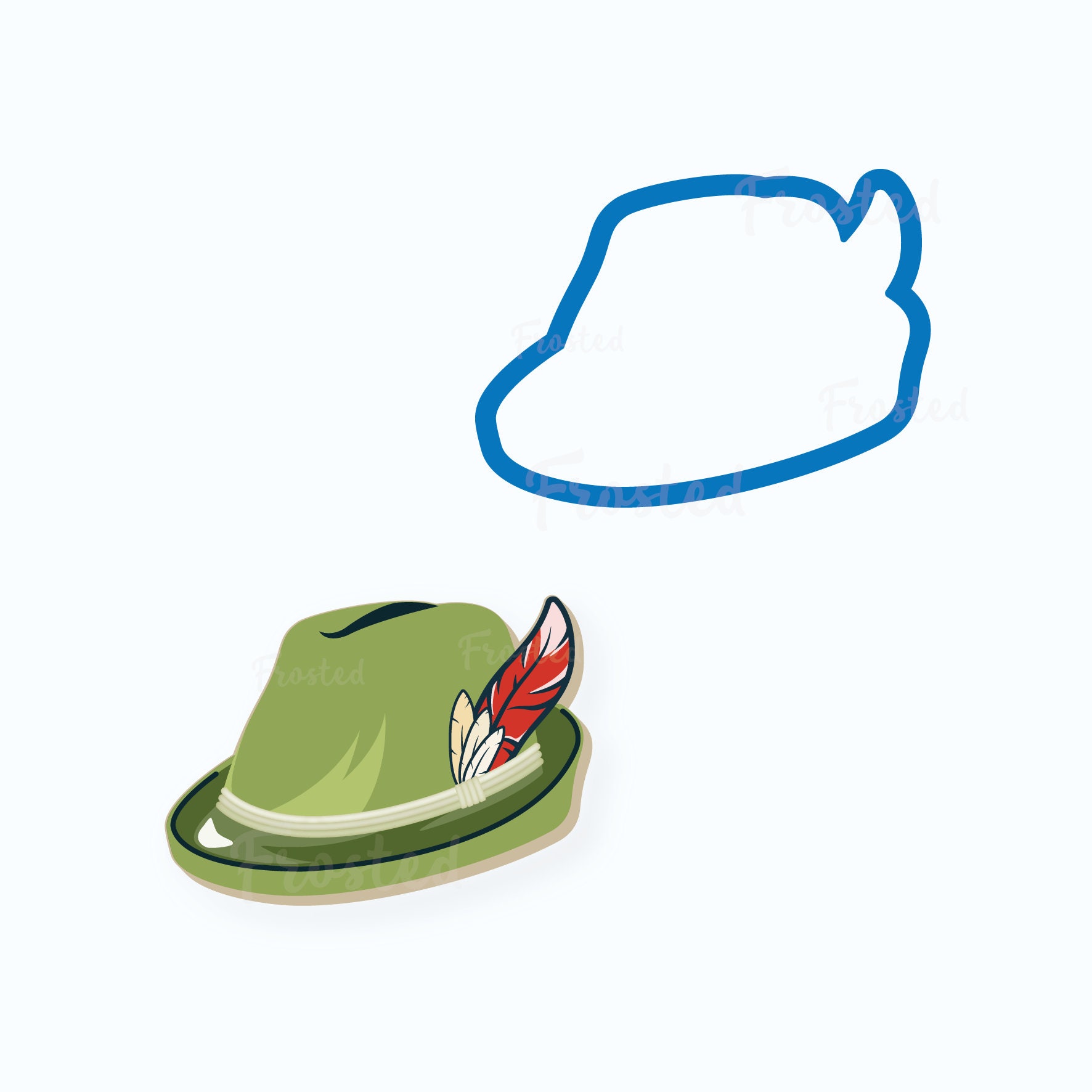 Tyrolean Hat Clip Art