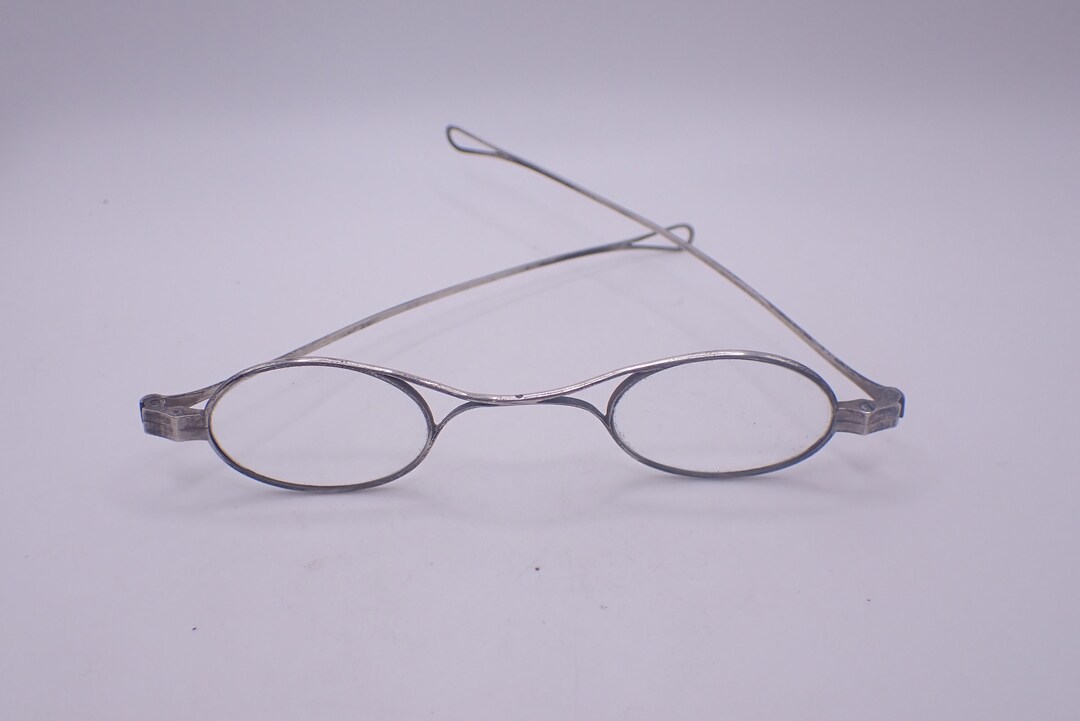 Antique Spectacles 19th Century French Silver Hallmarked - Etsy