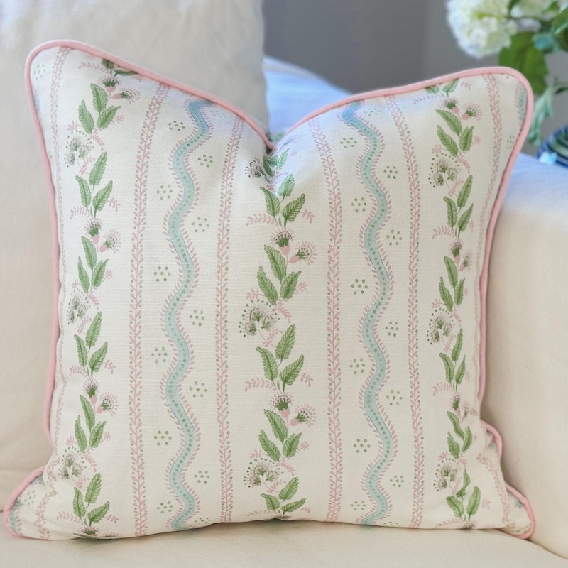 Danika Blue Pillow - Etsy