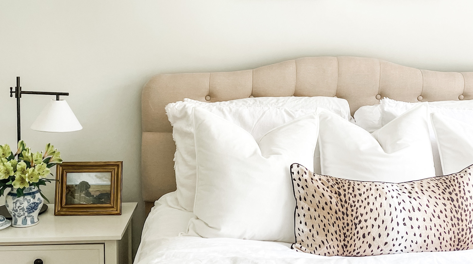 Vern Yip Antelope in Black Fawn Pillow Cover Animal Print - Etsy