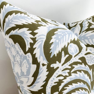 Serena & Lily Grove Artichoke Floral Pillow Cover - Coastal ...
