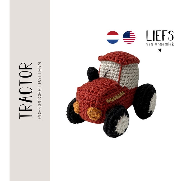 Crochet Tractor - Etsy