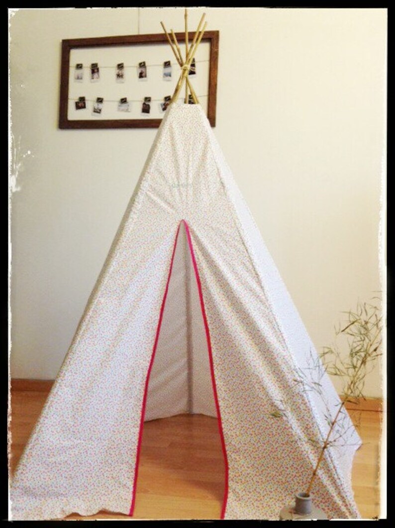 Nomadic Tipi jade. Personalized Kids Teepee. Hut. Decorative Object ...