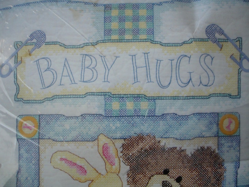 Shaggy Fur Bear is Hugging His Bunny Boarder Has a Safety Pinned Banner ...