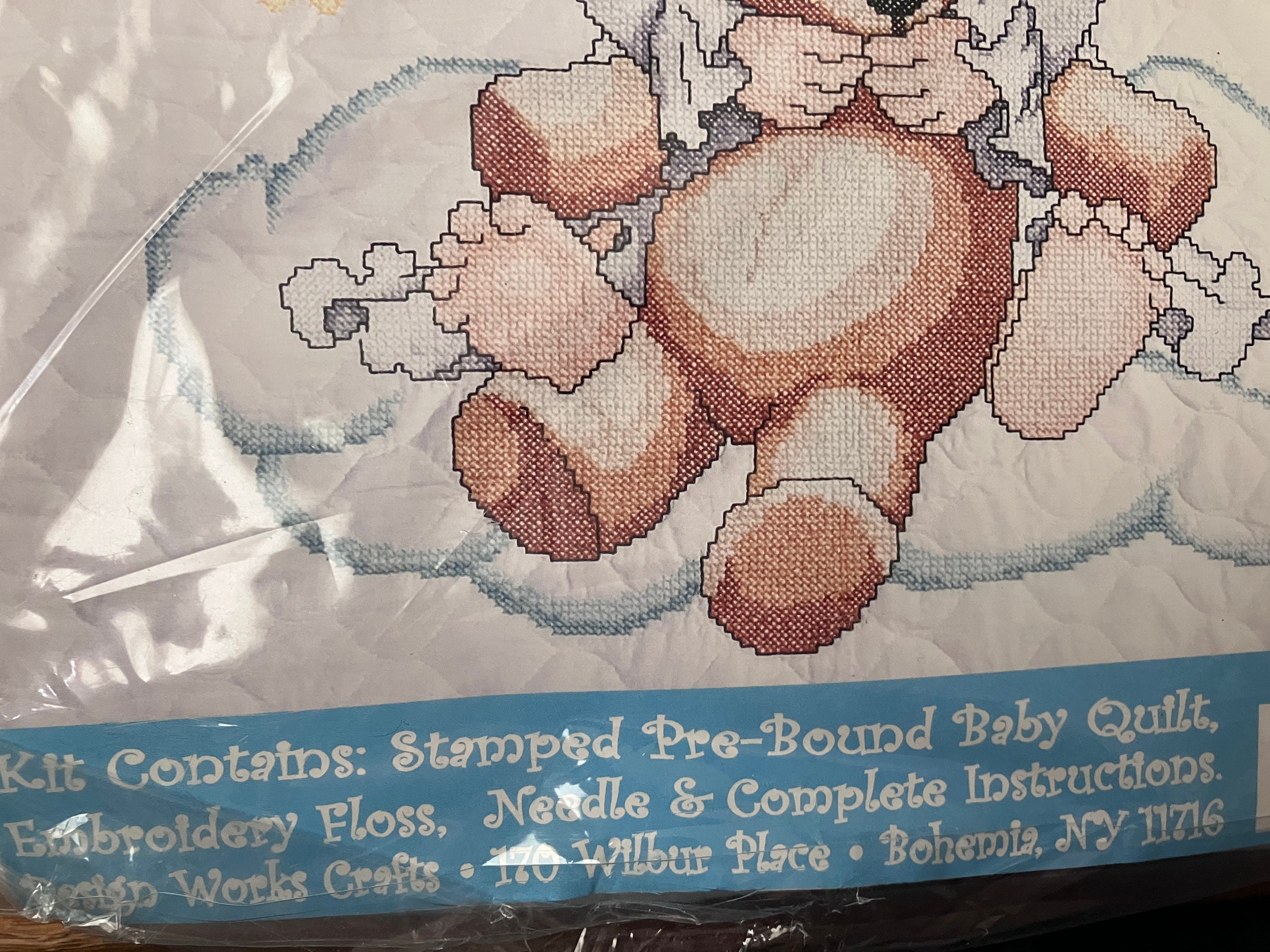 Angel Holding Her Teddy Bear While They Are Floating on a Cloud/ Cross ...