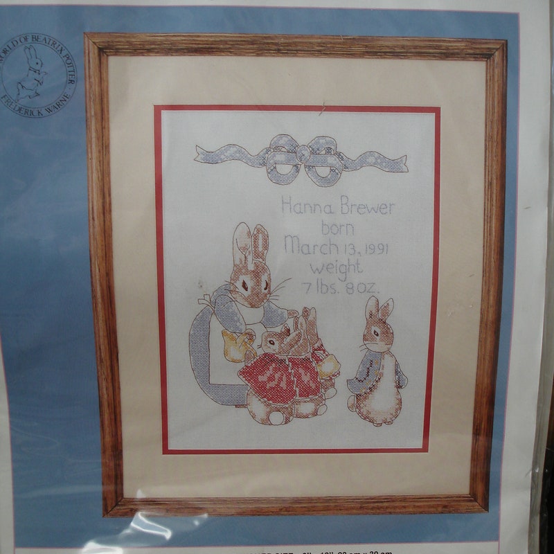 Beatrix Potter Cross Stitch - Etsy
