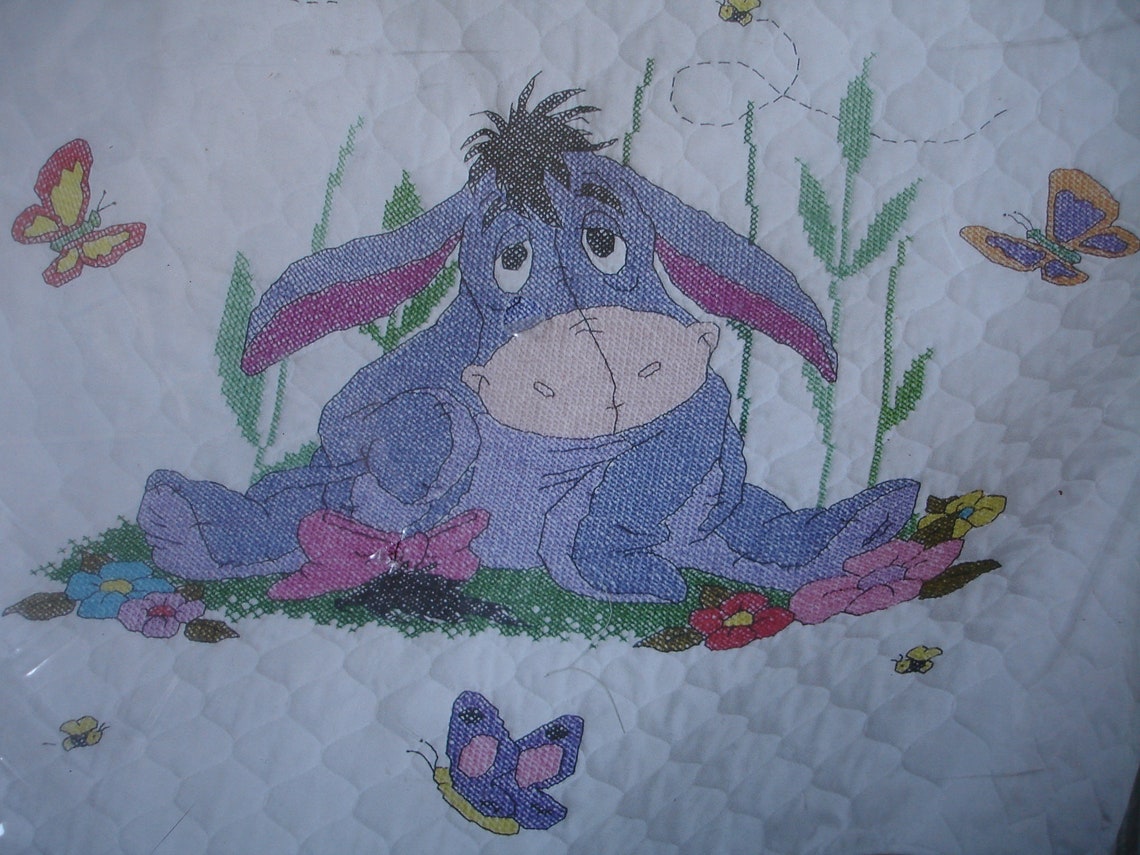 Eeyore and Butterflies From the Wonderful World of Disney/ - Etsy UK