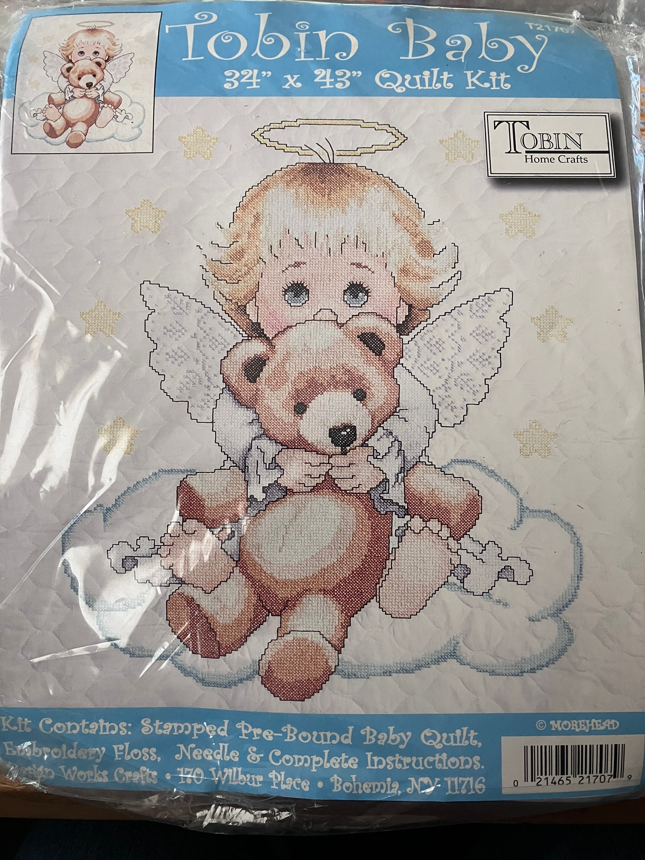 Angel Holding Her Teddy Bear While They Are Floating on a Cloud/ Cross ...