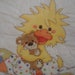 Suzy's Zoo Witzy Duck With His Toys and Teddy Bear/ Cross Stitch Quilt ...