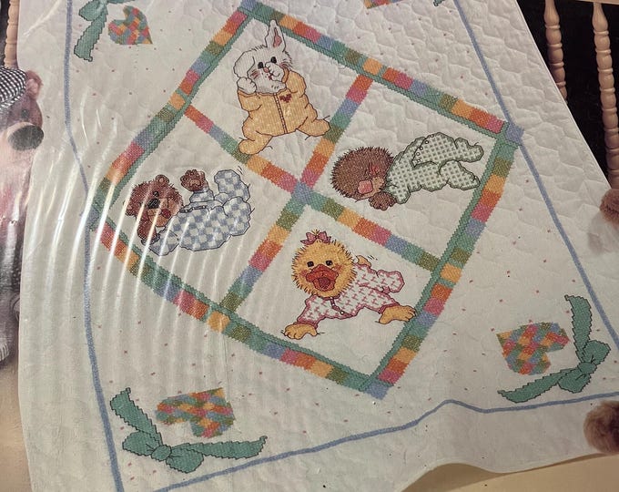 Suzy's Zoo Babies Animals Bunny, Bear, Duck & Marmot in Their Jammies ...