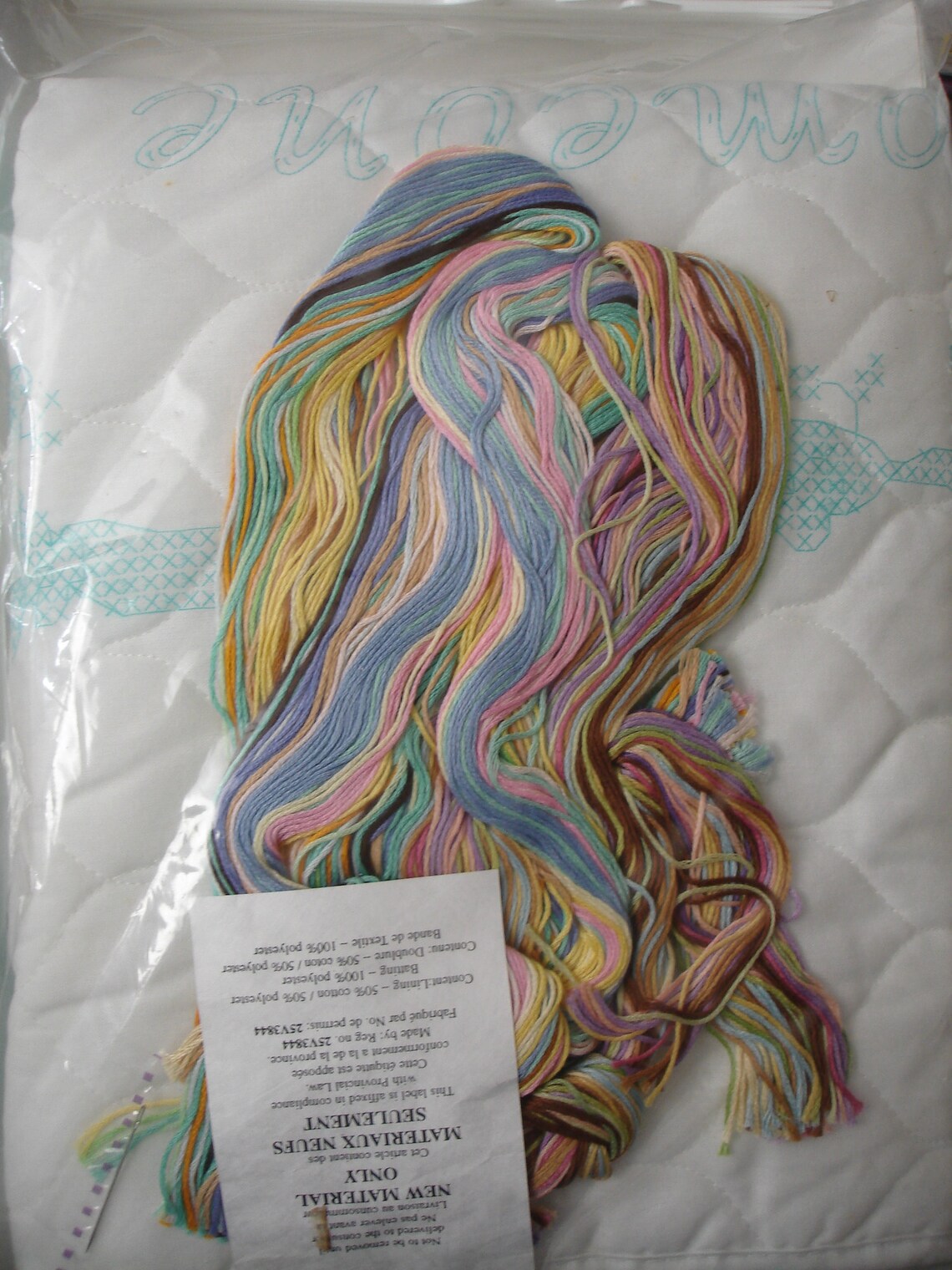 Someone New to Love Cross Stitch Quilt Kit/ Babies Are in Their Pj's ...