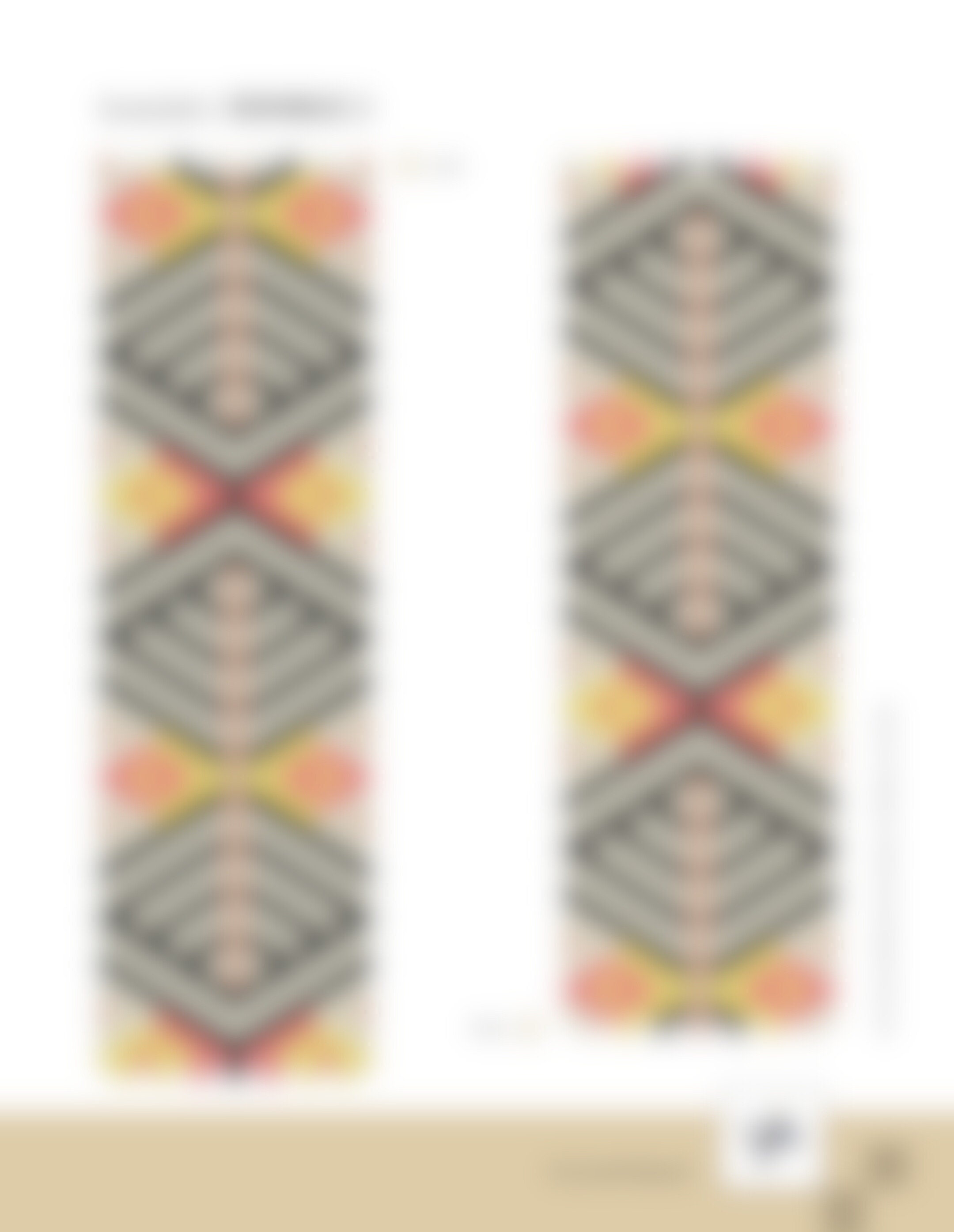 Peyote Bracelet Pattern, Miyuki Bracelet, Odd Count Peyote Bracelet ...