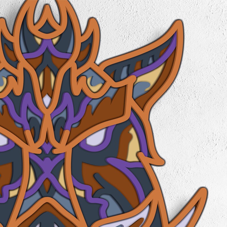 Boar 3D Multilayer SVG. Boar Laser Cut Home Decor. Boar SVG. Laser Boar ...