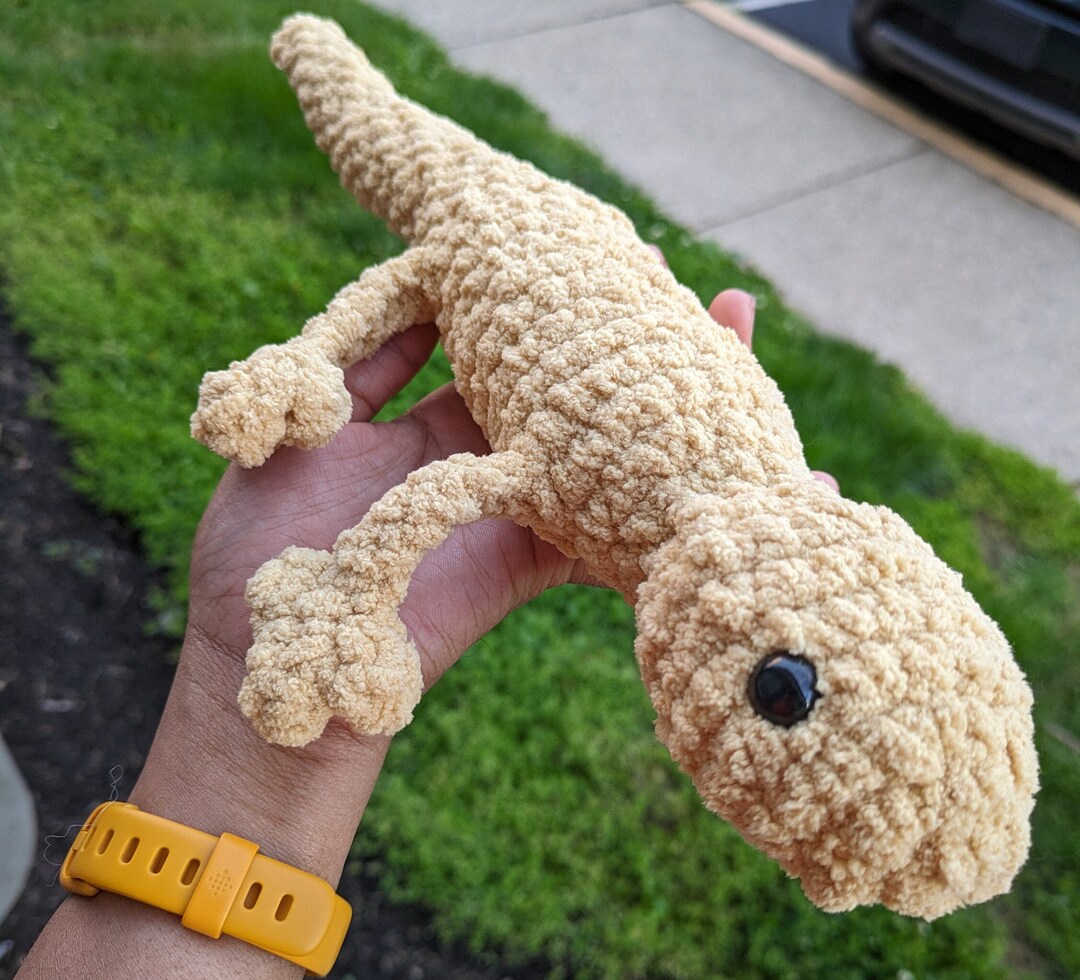 Custom Gecko Lizard Handmade Gecko Plushie Gecko Stuffie Lizard Stuffie ...