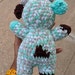 Mint Chocolate Chip Inspired Crochet Cow Cute Handmade Plush Stuffed ...