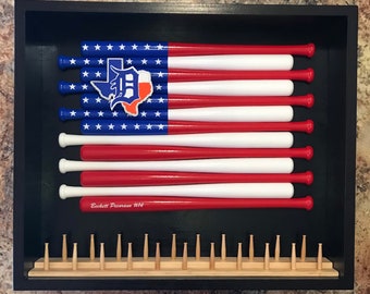 Custom Logo Baseball Bat Flag - Etsy