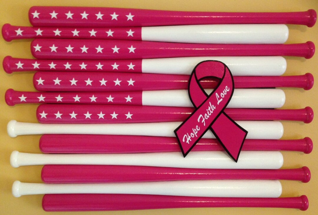 Cancer Awareness Baseball Bat Flag - Etsy