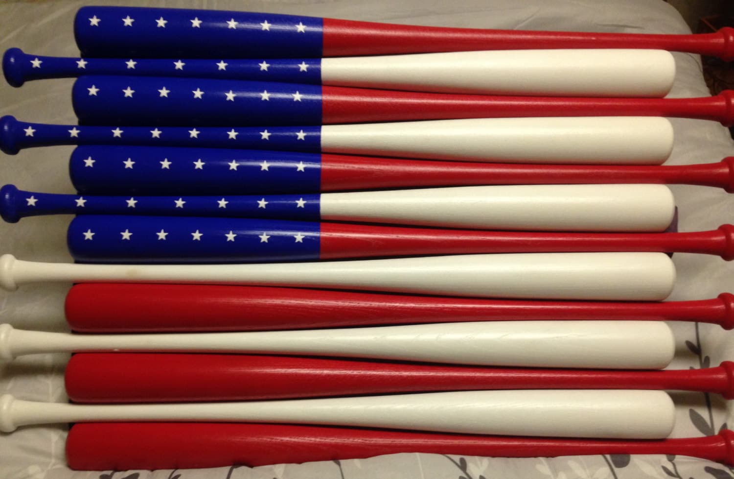 Baseball Bat Flag - 34" Wood Bats - Etsy