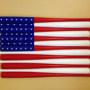 Custom Baseball Bat Flag (30" Bats) - Etsy