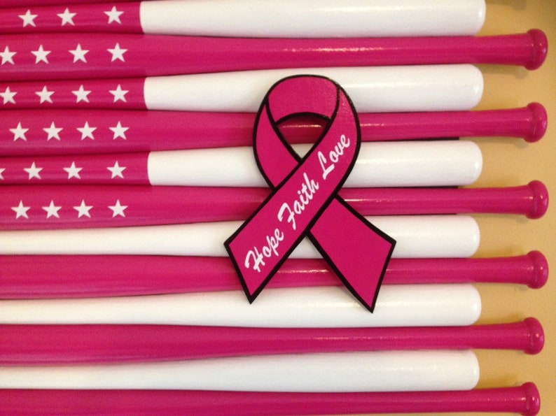 Cancer Awareness Baseball Bat Flag - Etsy