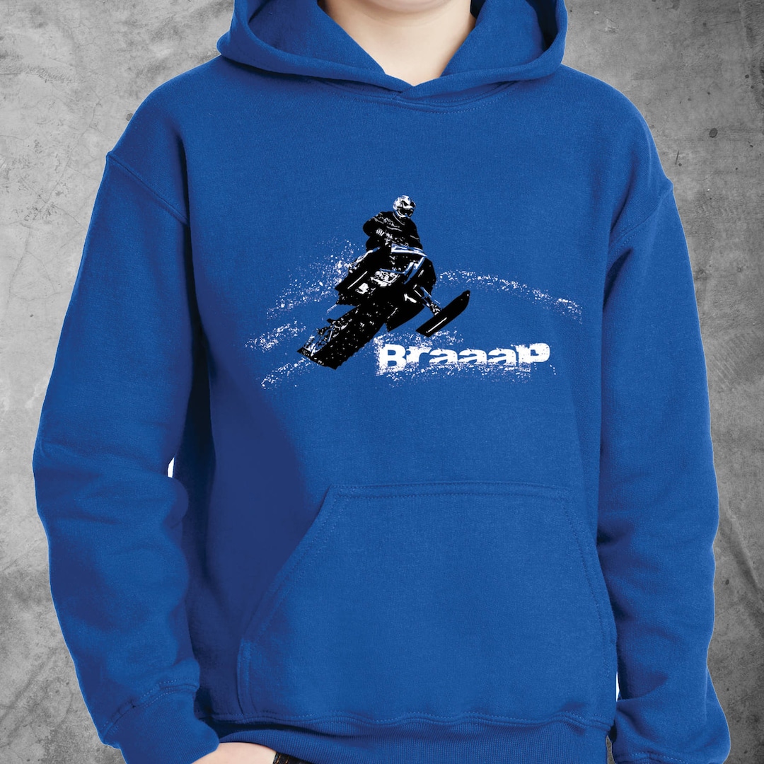 Classic Braaap Hoodie, Hoodie, Snowmobile Sweatshirt, Sled Shirt ...