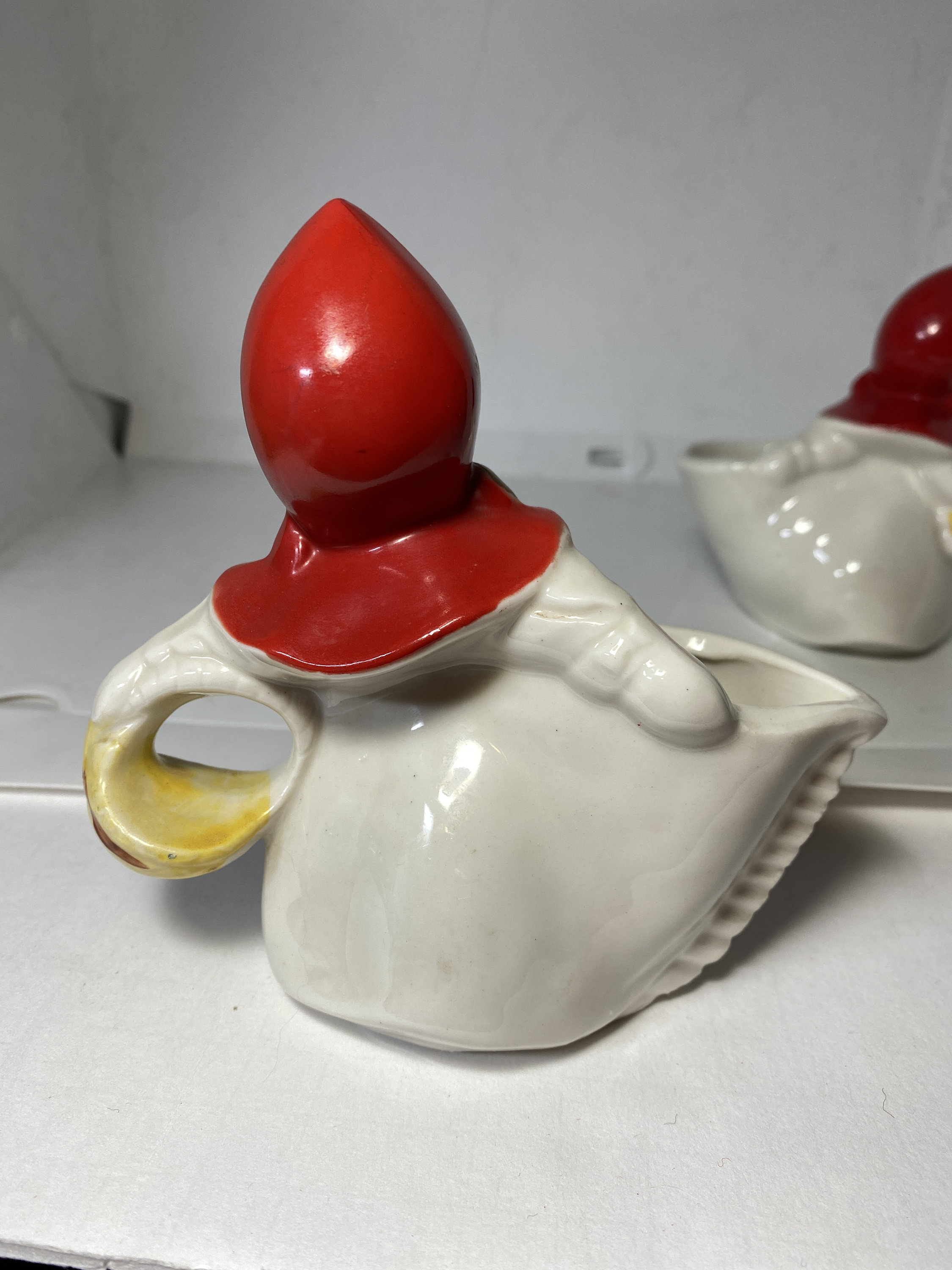 Vtg Hull Little Red Riding Hood Open Creamer Open Sugar Bowl - Etsy