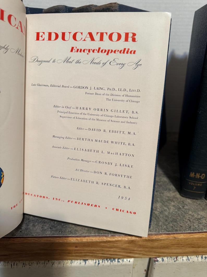 1954 Vintage the American Educator Books 1 to 10 Homeschool - Etsy