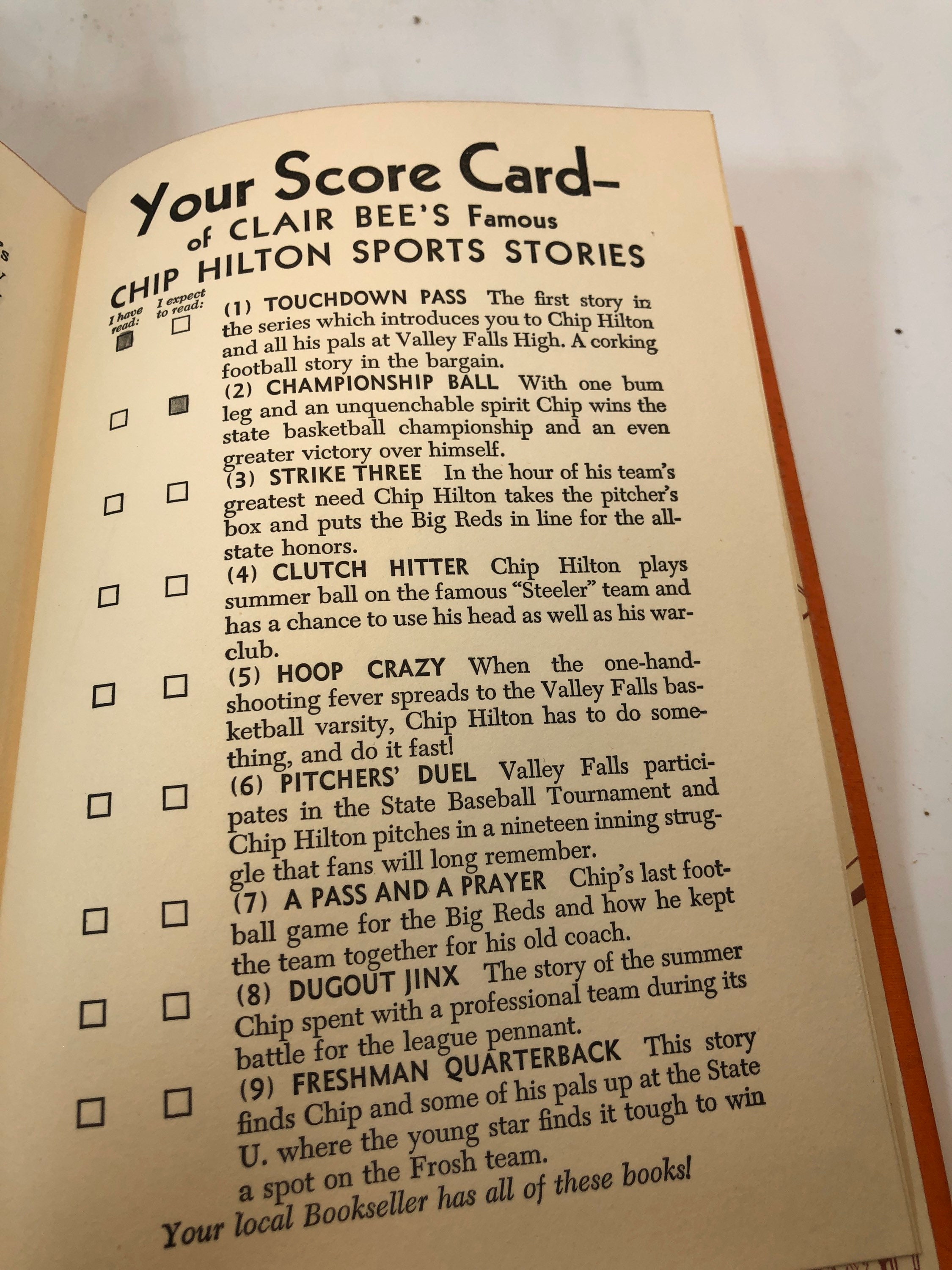 The Chip Hilton Sports Series Championship Ball - Etsy