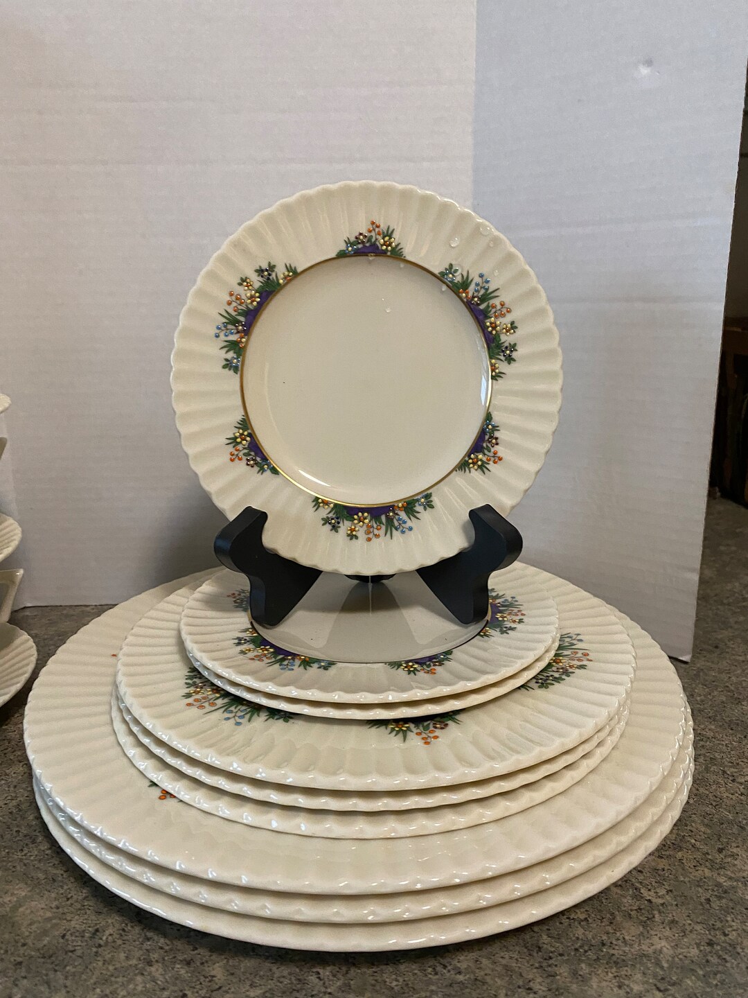 Vintage Lenox Rutledge 3-5 Piece Place Settings New - Etsy
