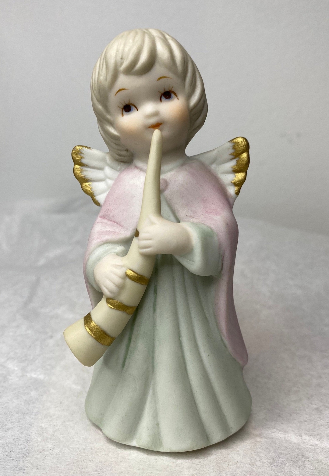 Vintage Lefton China Angel Choir 05019 Figurine 1994 Bisque - Etsy