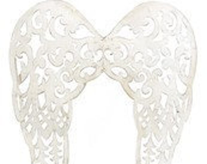 24" Angel Wings, White Angel Wings, Farmhouse Angel, Wings, Angel Wings ...