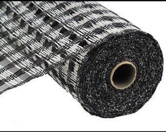 Poly Burlap Check - Etsy