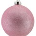 120mm Icy Pink Glitter Ball - Etsy