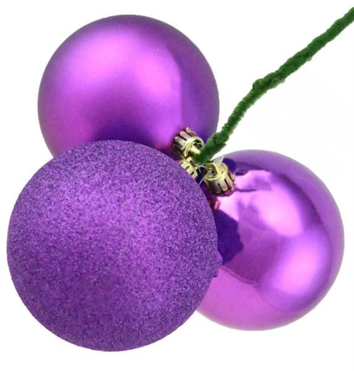 100mm Purple Ball Cluster X3 - Etsy