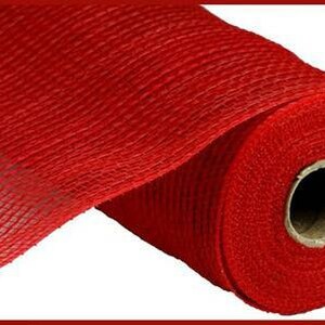 Red Fabric Mesh, 10.25 Mesh, Red Mesh, Wreath Mesh,mesh - Etsy