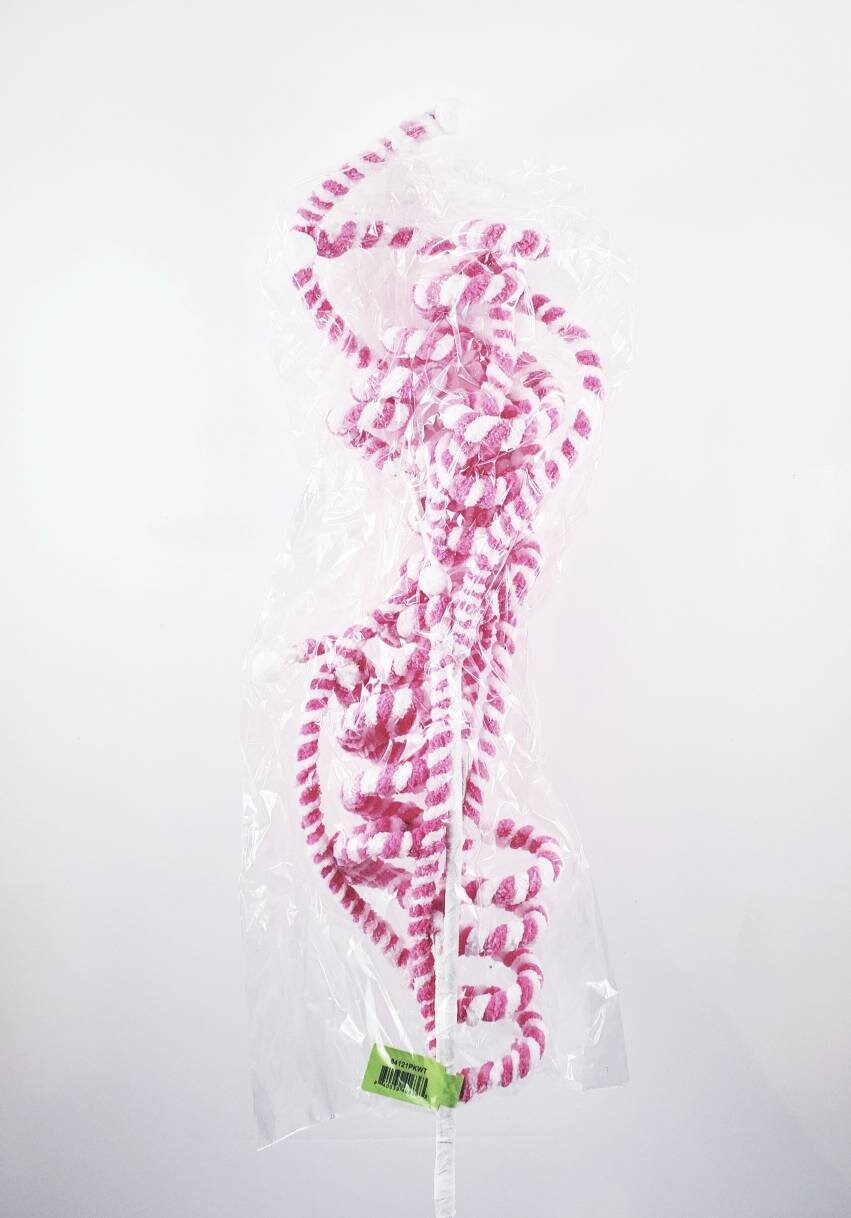 Peppermint Curl Spray Pick Candyland Christmas Candyland - Etsy