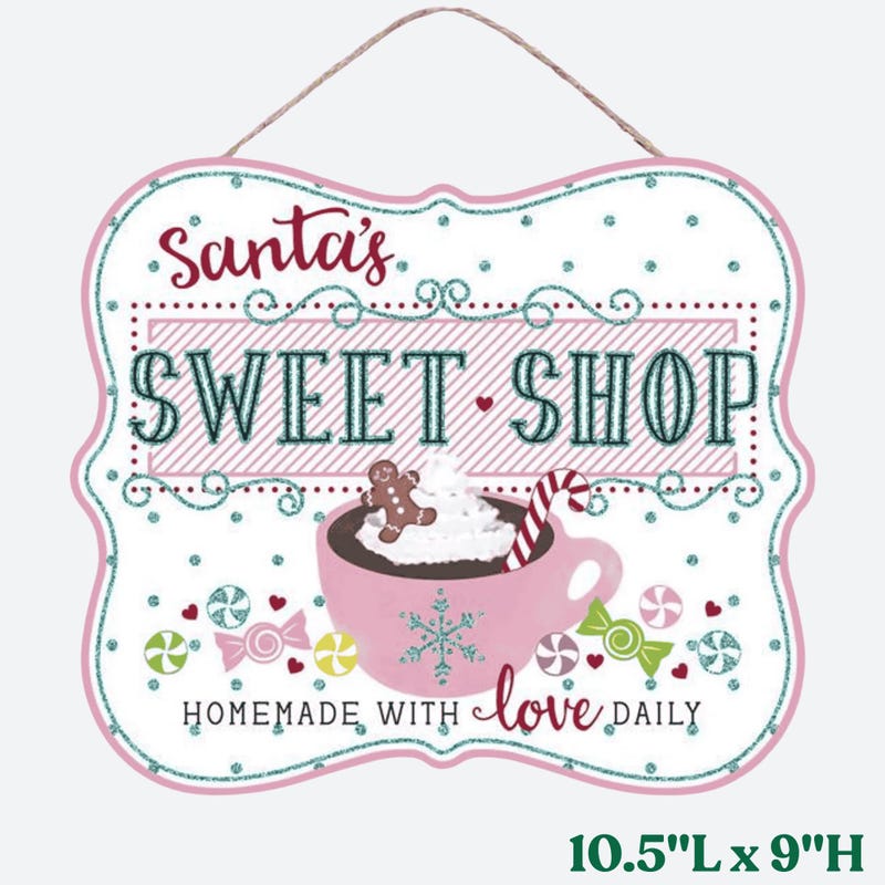 Candy Shop Sign Christmas - Etsy