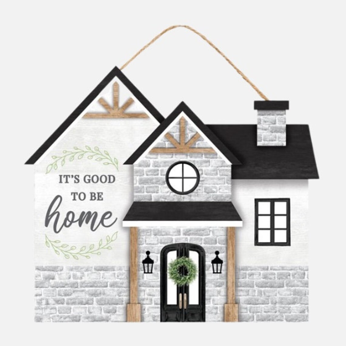 11.25l X 9.75h Good to Be Home House Sign - Etsy