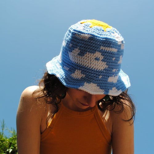 Babylon Bucket Hat PDF Crochet Pattern | Etsy