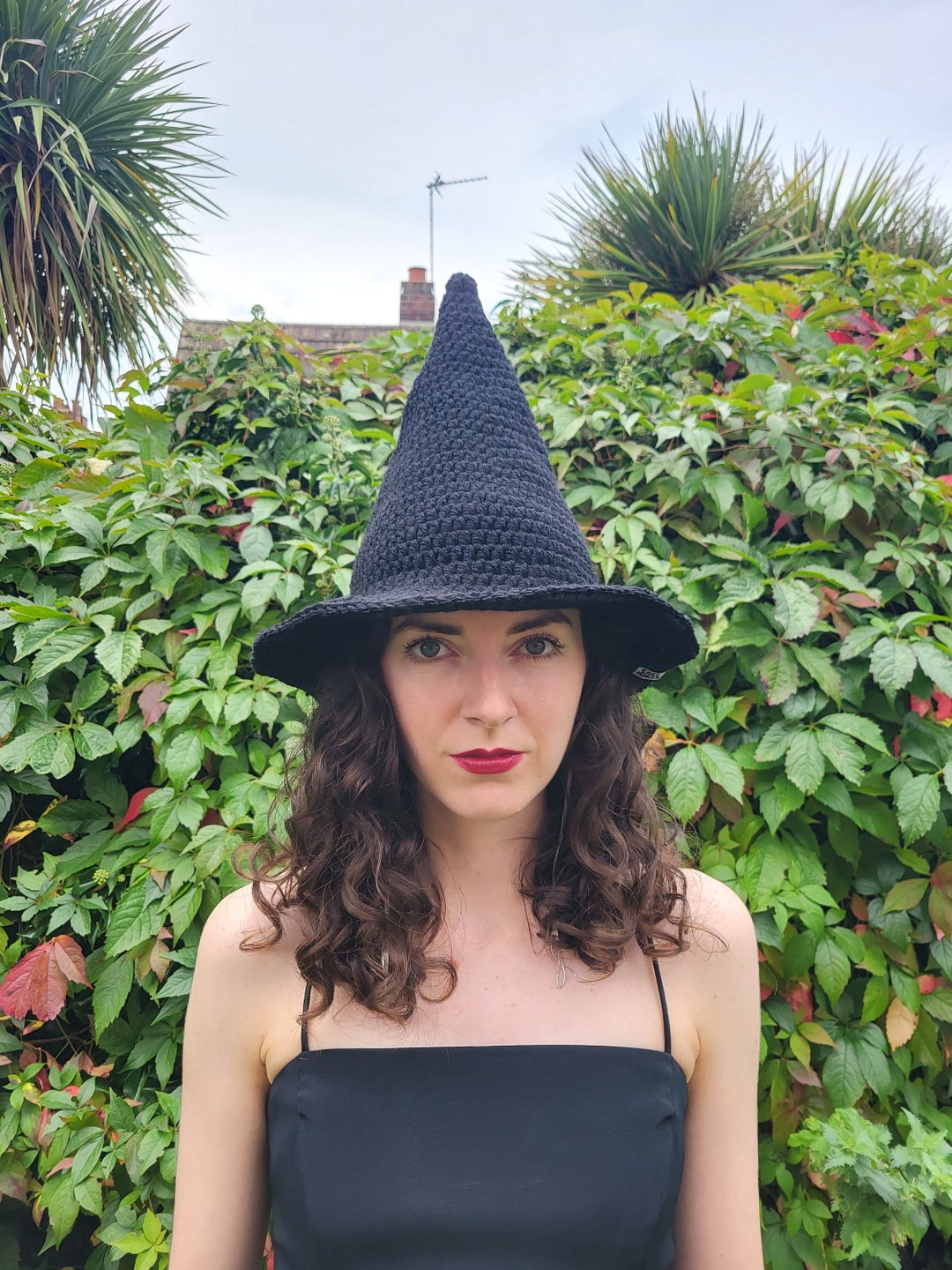 WICKED Chunky Crochet Witch's Hat - Etsy