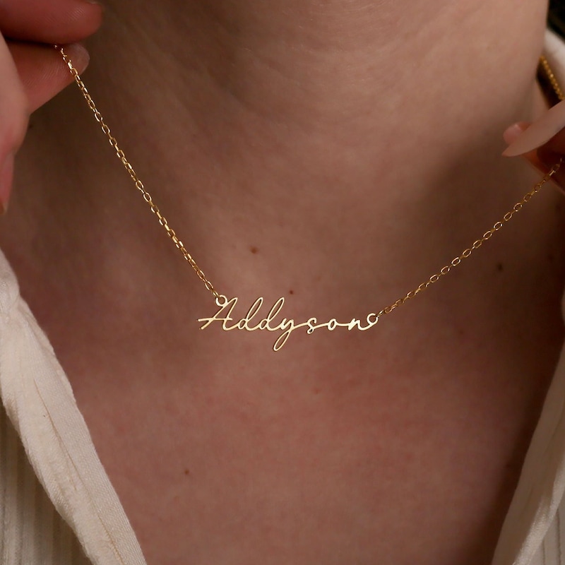 Signature Necklace - Etsy