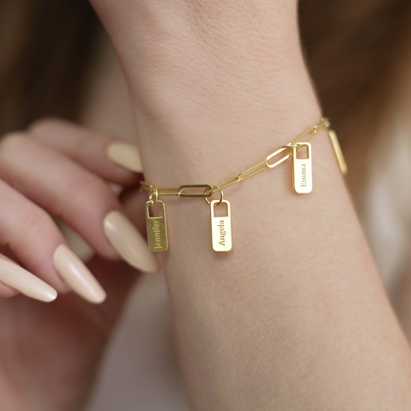 Paperclip Friend Bracelet - Etsy