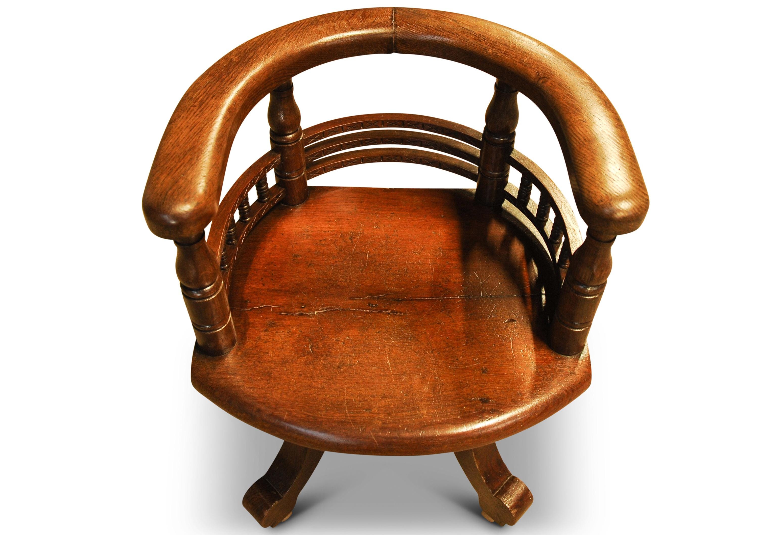 Victorian captains chair store
