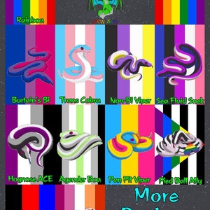 Pride Snakes Flags - Etsy