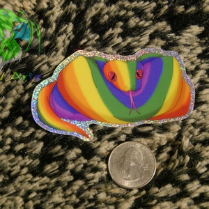 Pride Snake Stickers *stardust Holo* by NRW Artz - Etsy