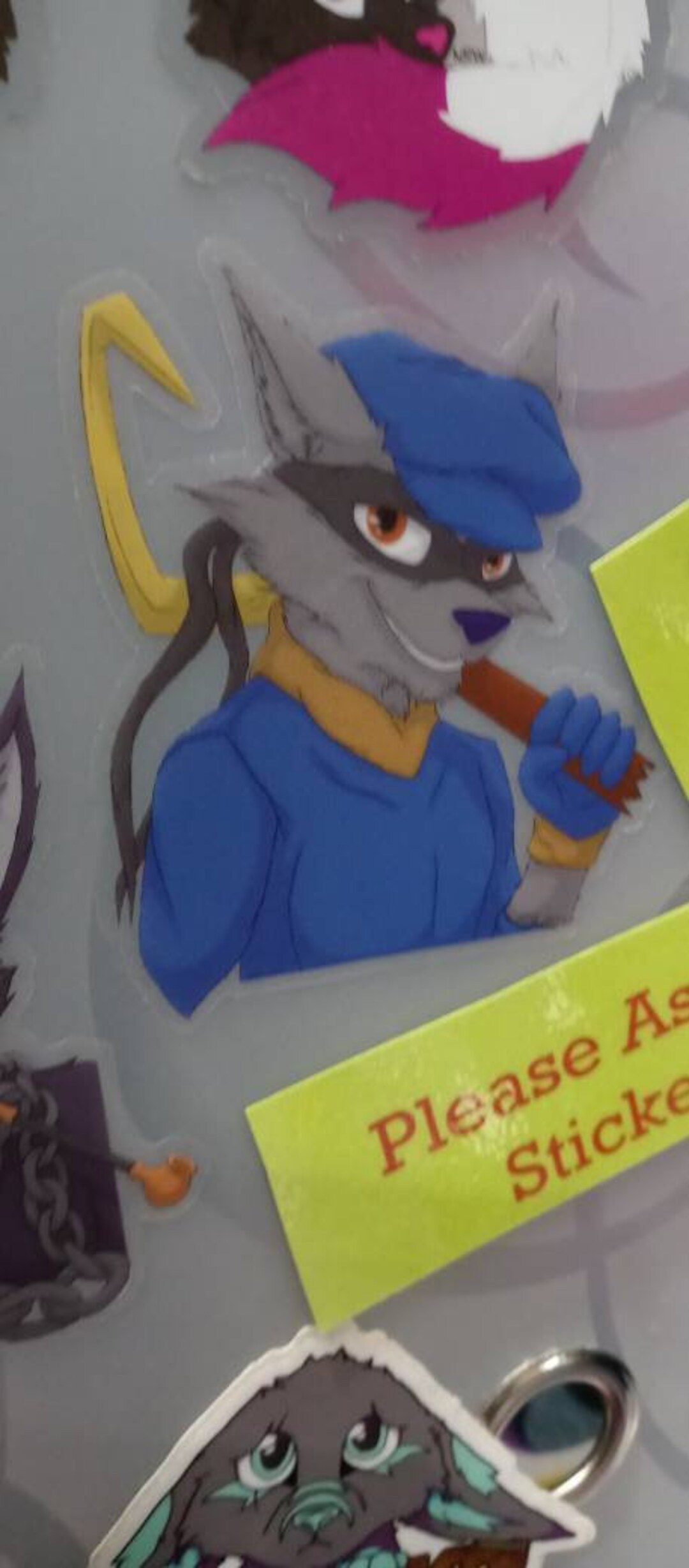 Sly Cooper Sticker *transparent* by NRW Artz - Etsy